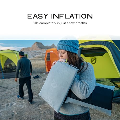 NEMO Equipment Fillo Backpacking & Camping Pillow - One Size - Marsh/Boreal