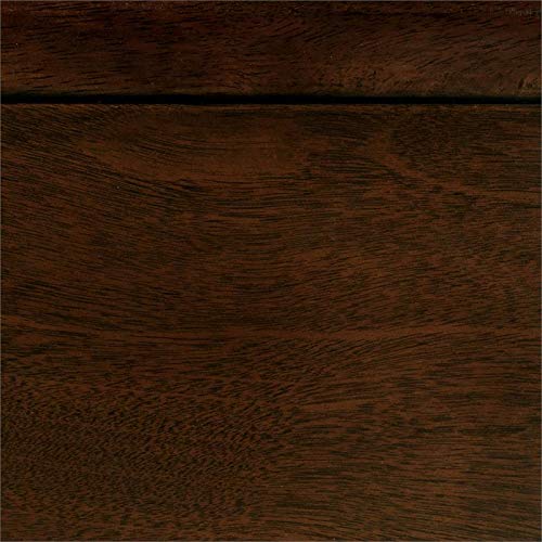 Lexicon Abbeville Traditional Wood California King Sleigh Bed in Brown Cherry