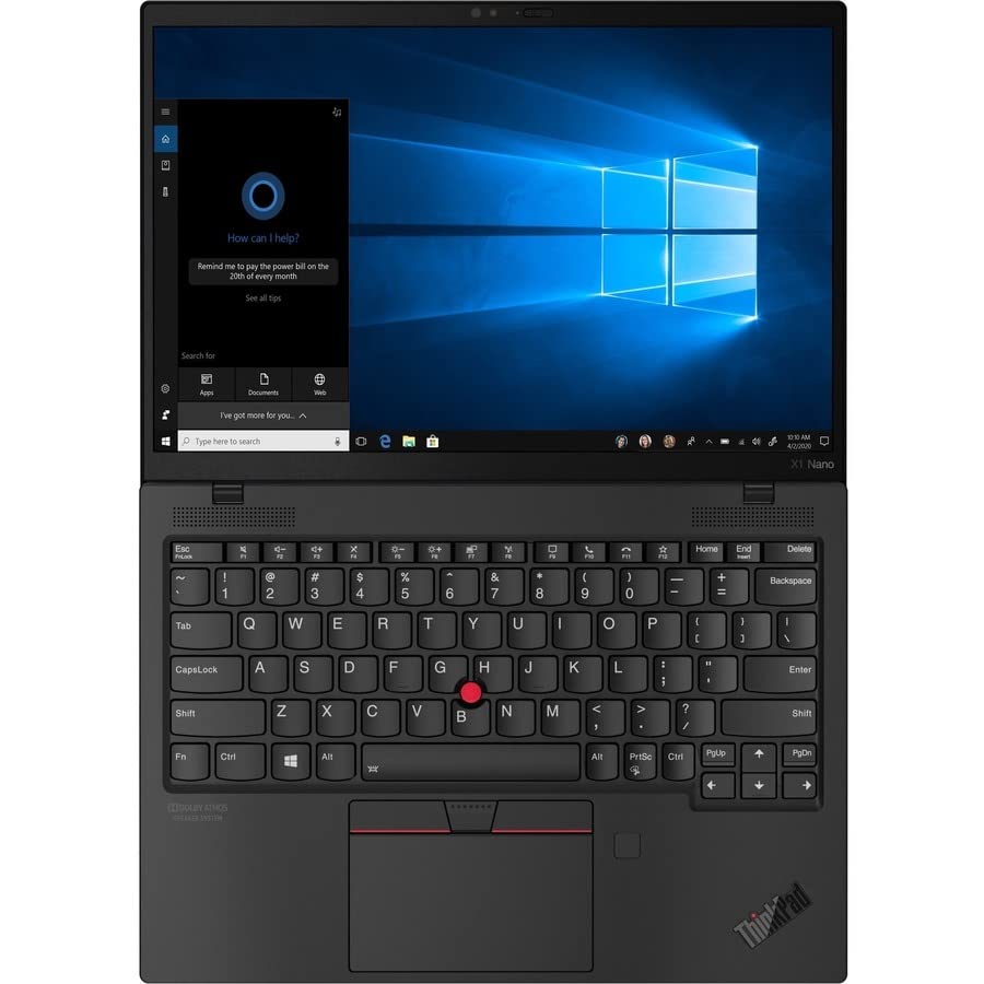 Lenovo ThinkPad X1 Nano Gen 1 13" Notebook 2K Intel Core i5-1140G7 16GB RAM 256GB SSD Intel Iris Xe Graphics Black