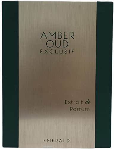 Al Haramain Amber Oud Exclusif Emerald for Women Eau de Parfum Spray, 2 Ounce