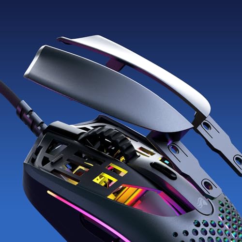 Glorious Gaming Model O 2 Wired Gaming Mouse - 59g Ultralight, FPS, 26,000 DPI, Motion Sync, 80M Click Rated Switches, 6 Programmable Buttons, Ambidextrous, RGB, PTFE Feet - Black