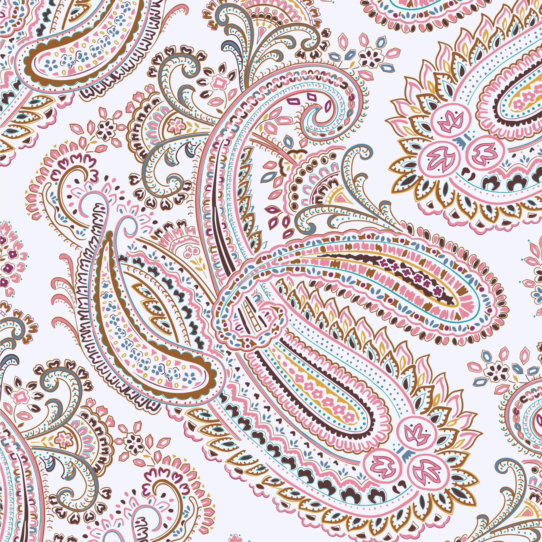 Vera Bradley Women's, Oversized Fleece Plush Throw Blanket, Sand Paisley, Twin/Twin XL