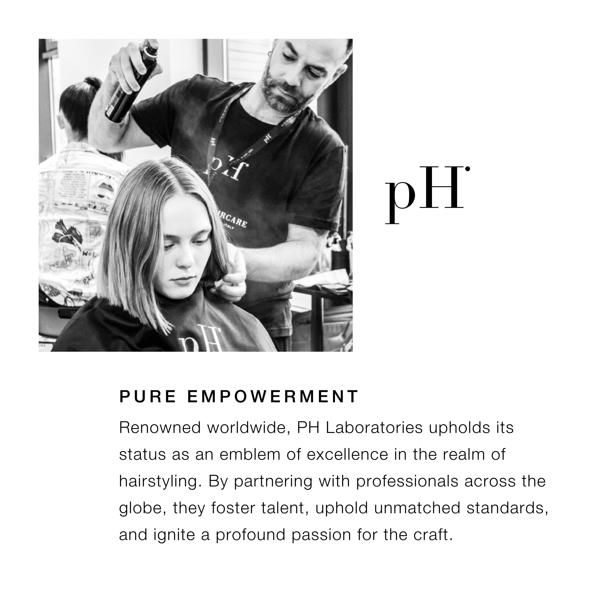 pH PURE HAIR Labs Deep Moisture Set - Deep Moisture Shampoo (8.4oz) and Conditioner (8.4oz) Set with Extra Butter Hair Mask (6.7oz) for Damaged & Dry Hair - 3 Piece Kit