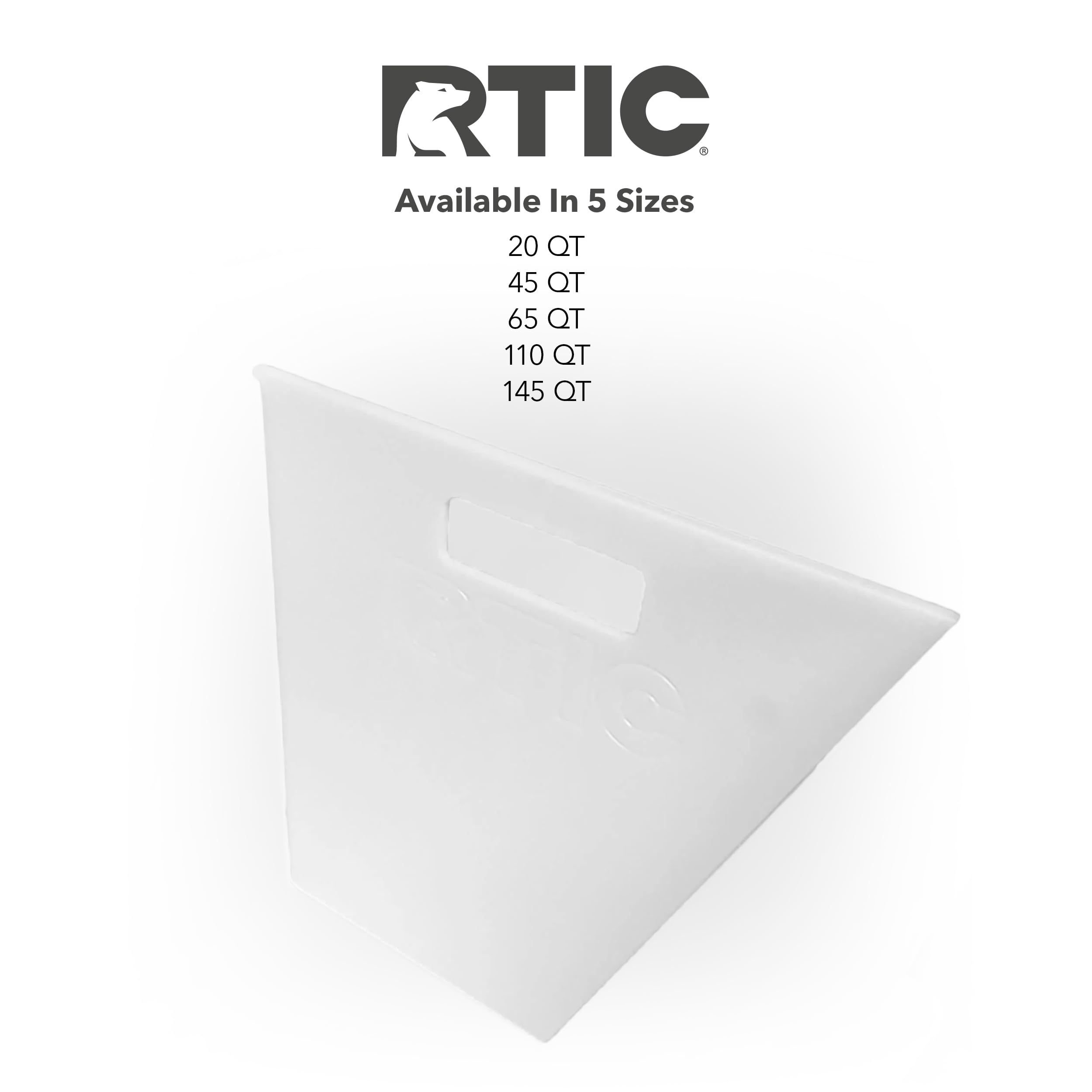 RTIC Cooler Divider for Hard Coolers, Cooler Accessories Perfect for Outdoors, Camping and Travel, Insert to Keep Contents Divided for Organization, 45 QT