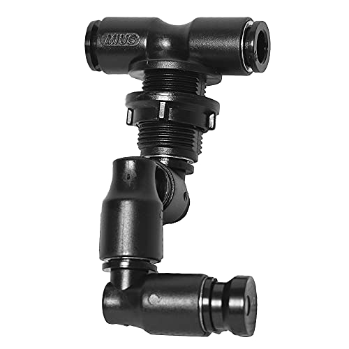mius Misting Nozzles for Reptile Misting System for Terrarium Paludarium Vivarium Herbs, 1/4'', 1-Pack