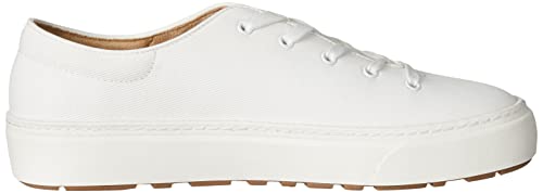 Amazon Essentials Women's Comfortable Lace Up Sneakers, White, 7