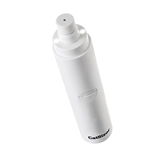 CatSizor Cat Nail Grinder Trimmer β Professional Quiet 2-Speed Rechargeable Electric Pet Grooming & Smoothing Tool Kit β Painless Paw Clipper