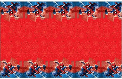 Unique Spider-Man Rectangular Plastic Table Cover | 54" x 84" | 1 Pc