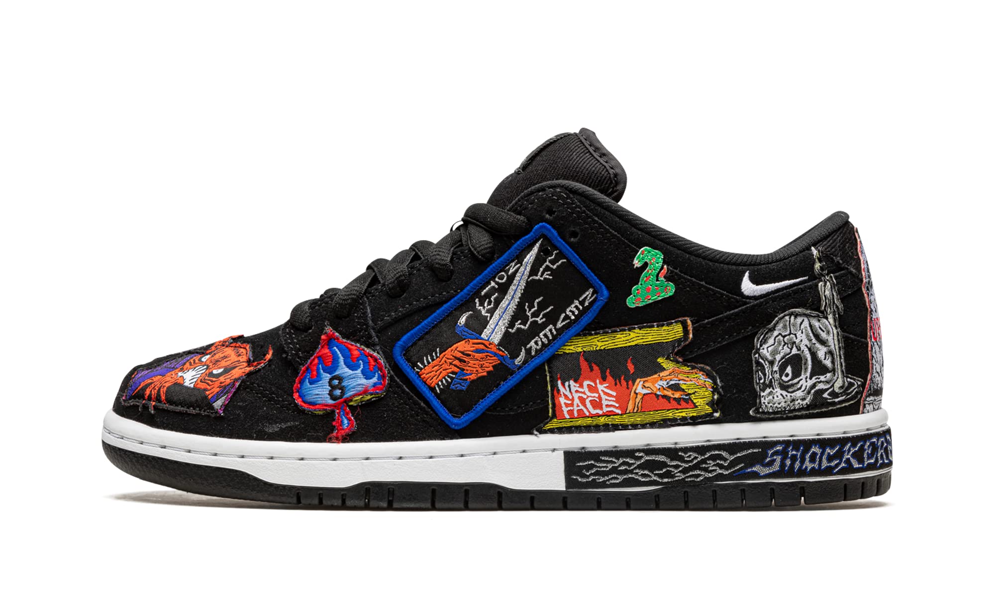 Nike Mens SB Dunk Low DQ4488 001 Neckface - Size 8