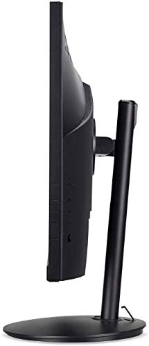 Acer CB272 bmiprx 27" Full HD (1920 x 1080) IPS Zero Frame Professional Home Office Monitor with AMD Radeon Free Sync, Height Adjustable Stand with Tilt & Pivot | Display, HDMI & VGA ports, Speakers
