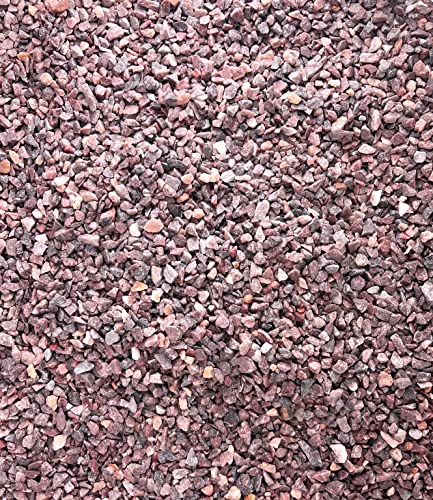 AquaNatural Flamingo 10lb Gravel Substrate for aquascaping, Aquariums, vivariums and terrariums 4-6mm, Rose Pink