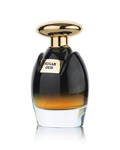 Sugar Oud for Women EDP - Eau De Parfum 100ML (3.4 oz) I Great Gift I peach and orange blossoms, jasmine and cinnamon I Elegant Bottle I By Oud Elite Perfumes