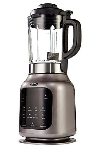 Professional blender, juicers, suitable for milkshakes and smoothies, etc., with 6 sharp blades with high power motor 1000 watts, large capacity 1.75 liters/60 oz. borosilicate glass, high-speed professional stainless steel countertops, variable speed con