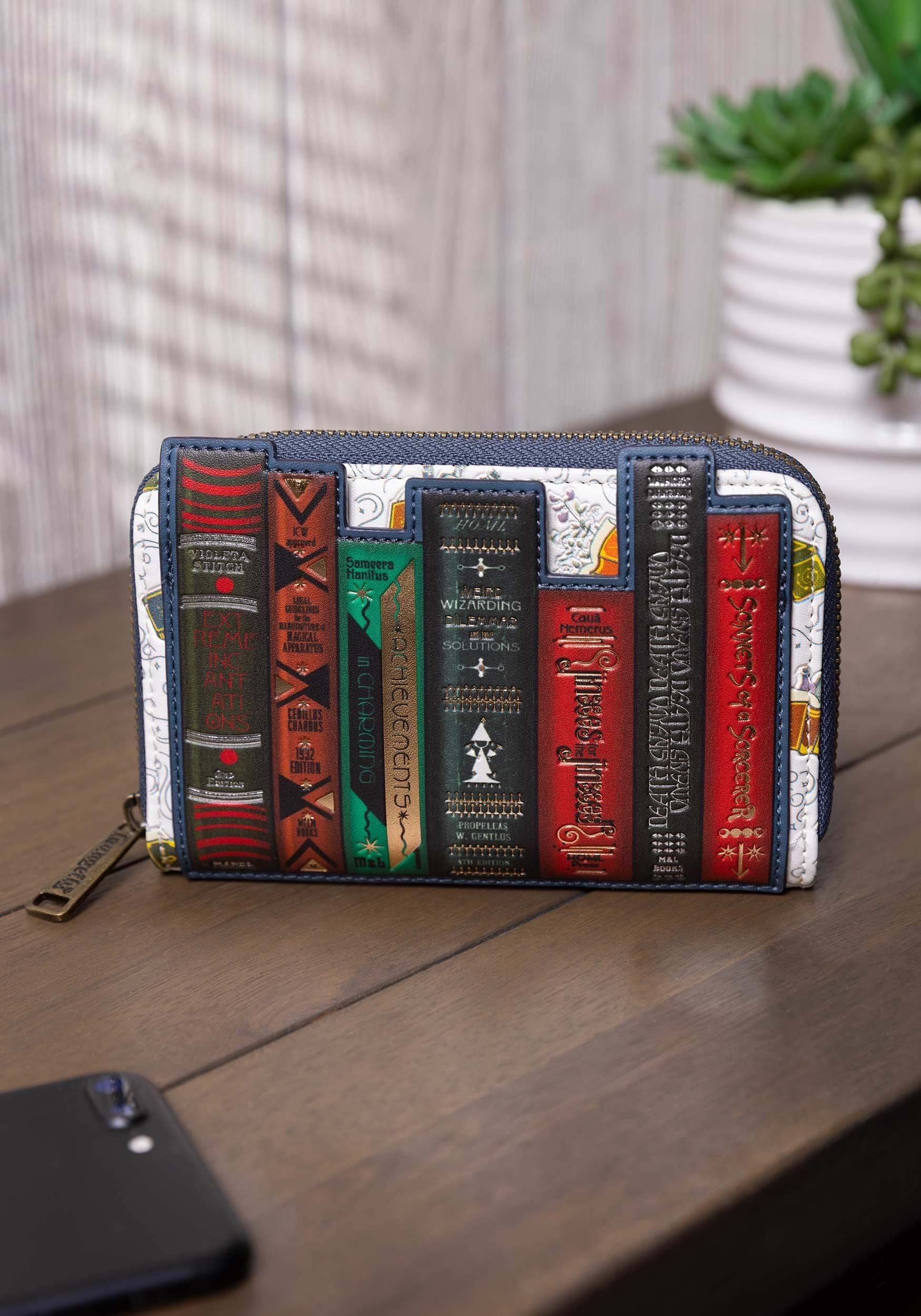 Loungefly Fantastic Beasts Magical Books Zip Around Wallet