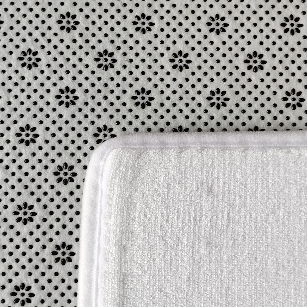Bath Rugs Mats Door Mat Non Slip Absorbent Bathroom Floor Mat Carpet 24 * 16In KISS My AIRS