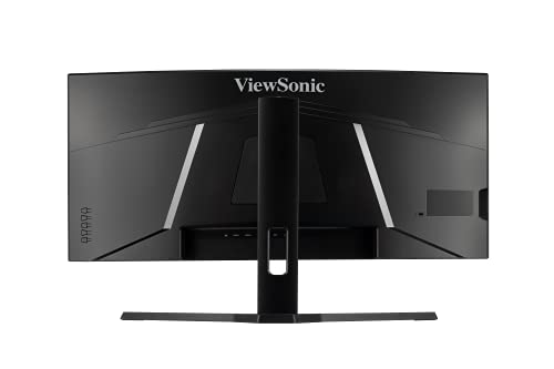 ViewSonic OMNI VX3418-2KPC 34 Inch Ultrawide Curved 1440p 1ms 144Hz Gaming Monitor with Adaptive Sync, Eye Care, HDMI and Display Port