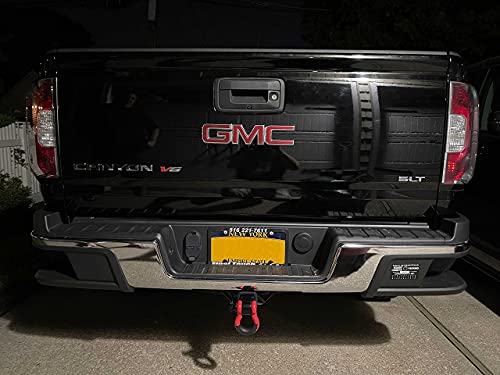 Shackle Hitch Receiver 2 inch - 35,000 Lbs Break Strength - Recovery Hitch Shackle Tow Point Bracket Heavy Duty Solid 3/4'' D Ring Hitch Towing Accessories Compatible with Trucks Jeeps and ATV Hitch