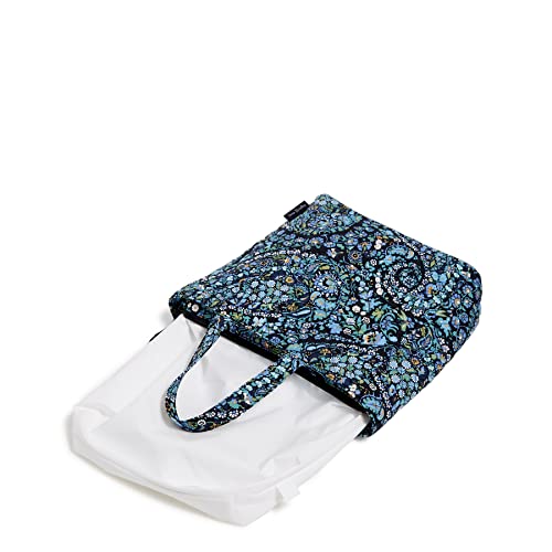 Vera Bradley Women's Cotton Lunch Tote Lunch Box, Dreamer Paisley - Recycled Cotton, One Size