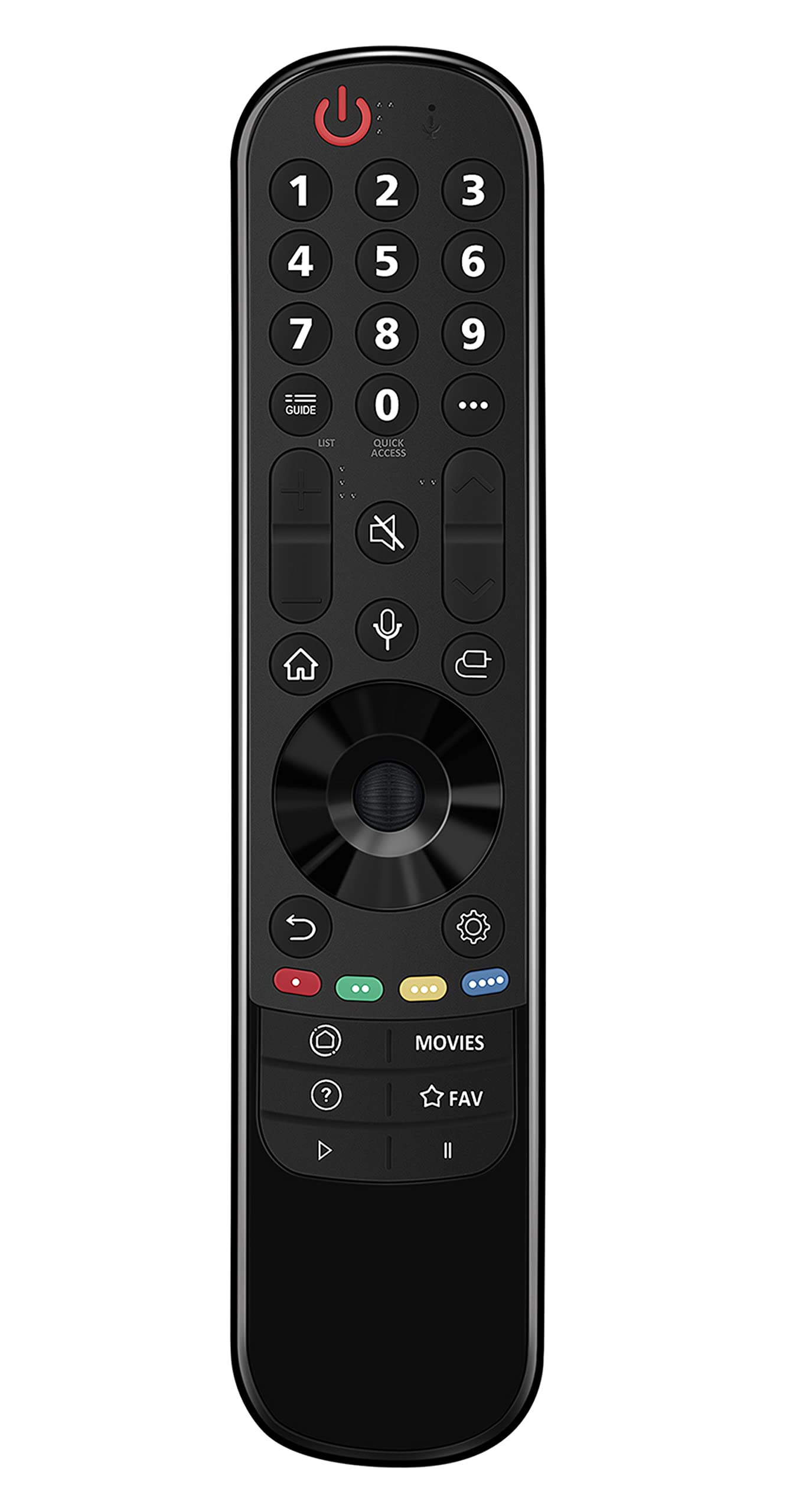 MR22GN AKB76040010 Replace Magic Voice Remote Control fit for LG Smart TV 2022 Model OLED TV Z2, G2, C2, B2, A2 QNED TV QNED99, 90, 85, 80 NANO80, 75 Series UHD 4K TV UQ90, UQ80, UQ75, UQ70 Series
