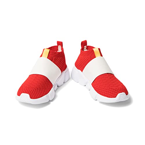 Chickadee Red Shoes – Stretch Knit Sneakers for Adult Men (us_Footwear_Size_System, Adult, Men, Numeric, Medium, Numeric_12)