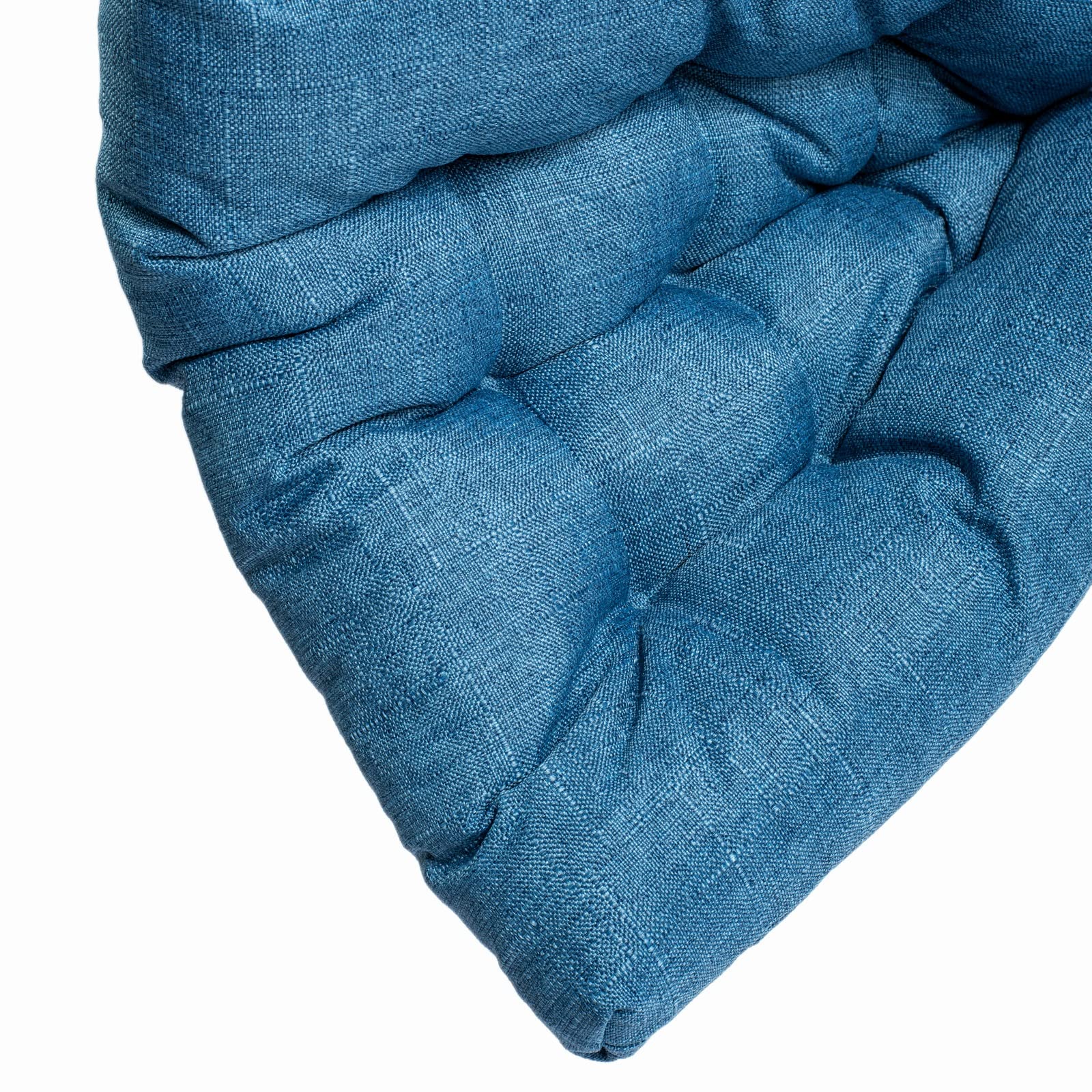 SQUARE MOON 4 Pack Chair Cushions, Seat Cushions, Chair Pads, Chair Mat for Indoor, Outdoor Dining Chairs, Kitchen Chairs, Dining Room Chairs (16" × 16" × 4 Pack, Blue)