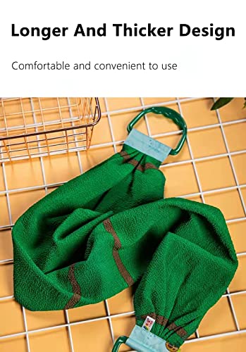LeapLife Exfoliating Back Scrubber, Body Back Scrubber Towel for Shower, Bath Wash Scrub Cloth Washcloth Washer for Men Women Exfoliation, Body Scrubbing Brush Exfoliator 500D