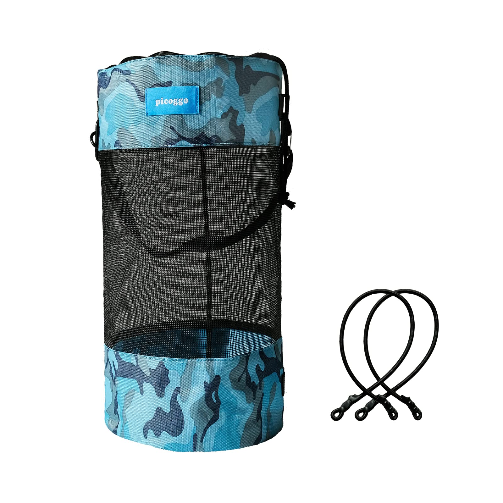 picoggo Boat Trash Bag Portable Outdoor Mesh Trash Can Reusable Leakproof for Boat, Kayak, Camping, Fishing, Sandbar or RV