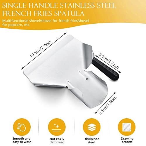 202 Pcs Popcorn Machine Supplies Set, Kernel Sifting Speed Scoop, Stainless Steel Seasoning Dredge with Handle, 200 Pcs Popcorn Bags Bundle for Home Kitchen Theater Movie Tools Supplies (1Oz & 2Oz)