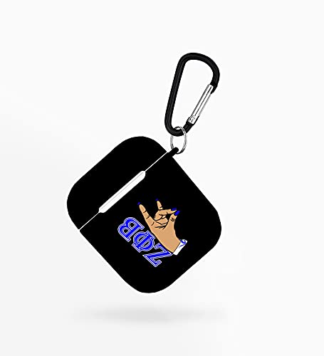 KGEVOCL Silicone Case with Keychain Compatible with AirPods Case 1 & 2 Easy Outdoors to use Supports Wireless Charging