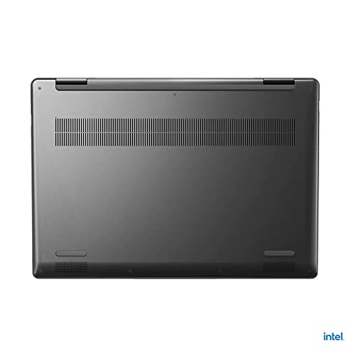 Lenovo Yoga 7i Laptop, 14 Inch 2.2K IPS Touch Screen, 16GB RAM, 512GB SSD, Intel Core i5 1235U, Intel Iris Xe Graphics, Storm Gray, Wi-Fi 6, Windows 11 Home