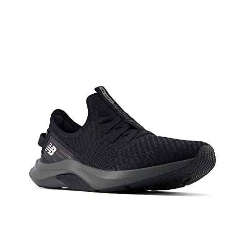 New Balance Women's Dynasoft Nergize Sport V2 Cross Trainer, Black/Blacktop, 8