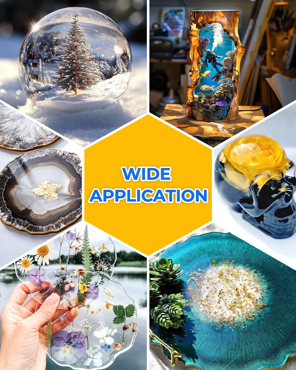 INCLY Deep Pour Epoxy Resin, 0.75 GL Epoxy Resin Kit for 2 to 4'' Pour Molds Craft, High Gloss & Bubbles Free & Crystal Clear Casting Resin Supplies for River Table, Wood Filler, Bar Top, 2 : 1 Mix