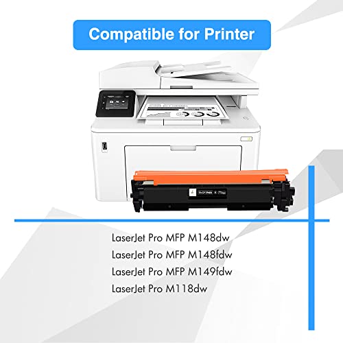 TRUE IMAGE Compatible Toner Cartridge Replacement for HP 94A CF294A for HP Pro M118dw MFP M148dw M148fdw M149fdw M148 M118 M149 Printer Ink (Black 4 Pack)