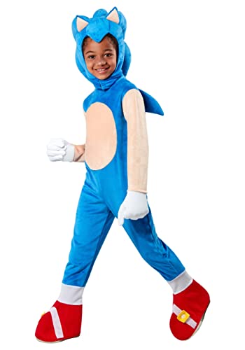 Rubies Kid's Sonic the Hedgehog Deluxe Costume, Small