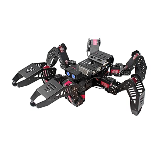 Spider Robot Six-Legged Robot Kit, Secondary Developme Spider Robott Secondary Development Kit, Programmable Spider Bionic Robotionic Gifts Coding Robotics ( Color : Spiderbot Standard )