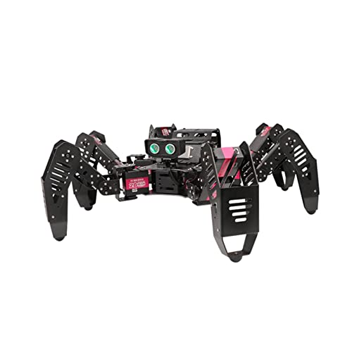 Spider Robot Six-Legged Robot Kit, Secondary Developme Spider Robott Secondary Development Kit, Programmable Spider Bionic Robotionic Gifts Coding Robotics ( Color : Spiderbot Standard )