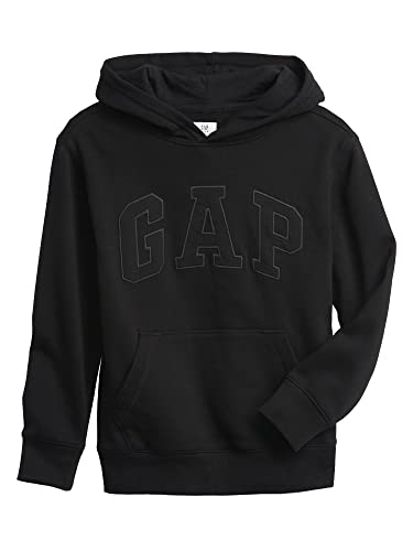 GAP Logo Pull-On Sweatshirt True Black XL