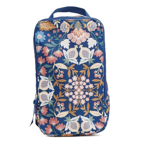 Vera Bradley Women's Compression Packing Cube 3-piece Set, Enchanted Mandala Blue, One Size