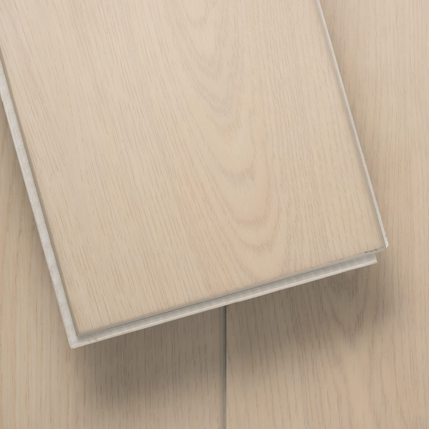 Lucida Surfaces Luxury Vinyl Flooring | Interlocking Flooring for DIY Installation | 10 Wood-Look Planks | CliCore | 24.5 Sq. Feet (10, NaturalOak, 10 Planks)