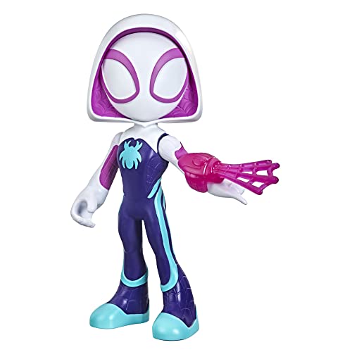 Hasbro Marvel Spidey and His Amazing Friends Supersized Ghost-Spider Action Figure, Preschool Super Hero Toy, Kids Ages 3 and Up