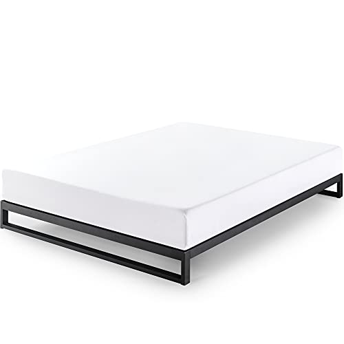 ZINUS Trisha Metal Platforma Bed Frame / Wood Slat Support / No Box Spring Needed / Easy Assembly, Full
