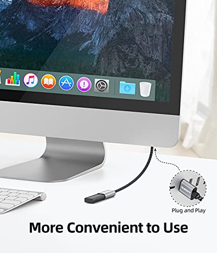 SUNGUY 5Gbps USB 3.0 Extension Cable 1.5FT, USB A Male to Female Extension Cord, USB Extender High Data Transfer Braided Compatible for Hard Drive, Flash Drive, Keyboard, Mouse, Printer, Camera, Xbox