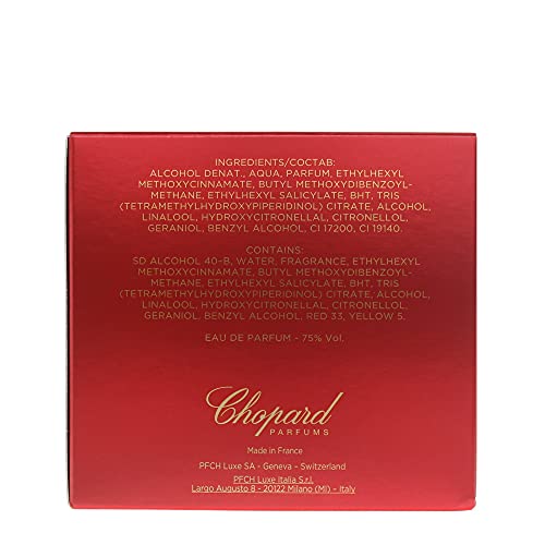 Chopard Casmir For Women - Intense, Sultry, Tropical Amber Vanilla Perfume For Her - Woody, Musky And Fruity Notes Of Peach, Coconut, Mango, And Sandalwood - Enticing, Long-Lasting Scent - 3.4 Oz