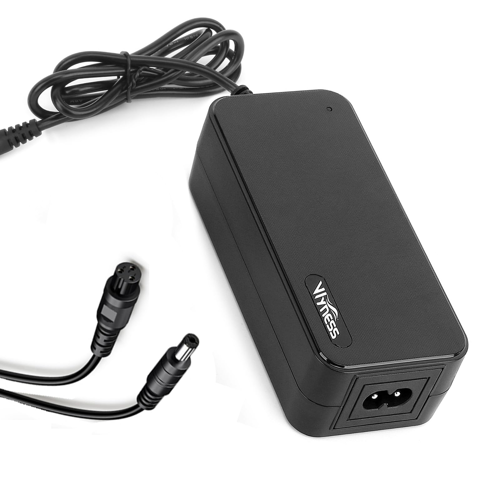 WYNESS 42V 2A Electric Scooter Charger for Gotrax GXL V2, G2, G3, G4, Apex, Glider, XR Elite, 2 Plugs for All 36 Volt Lithium Battery