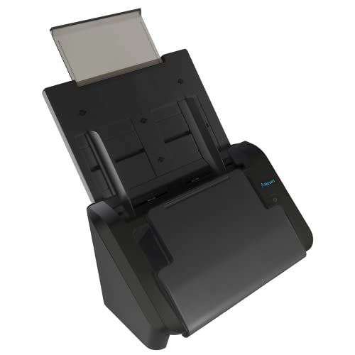 Raven Original Document Scanner - Huge Touchscreen, Color Duplex Feeder (ADF), Wireless Scanning to Cloud, WiFi, Ethernet, USB, Home or Office Desktop (2nd Gen) (Renewed)