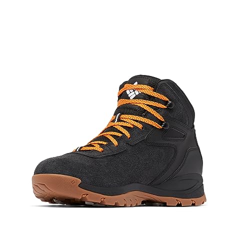 Columbia Men's Newton Ridge BC, Black/Bright Orange, 10