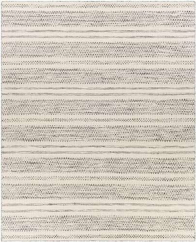 Mark&Day Area Rugs, 8x10 Marie Global Gray Area Rug, Beige Grey Black Carpet for Living Room, Bedroom or Kitchen (8' x 10')