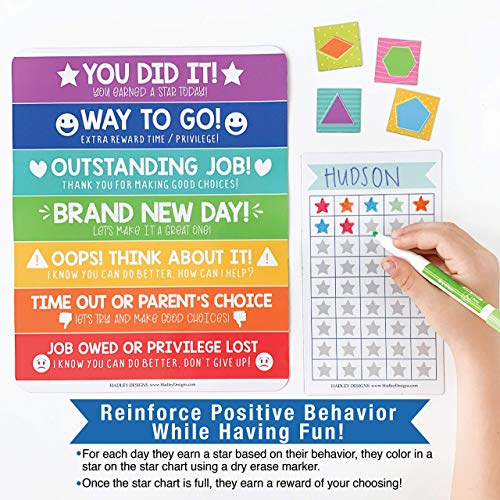 1 Little Princess Kids Chore Chart Magnetic & Behavior Chart for Kids at Home, Magnet Reward Chart for Kids, Kids Reward Chart Behavior, My Responsibility Chart for Kids, Star Chart for Kids Behavior