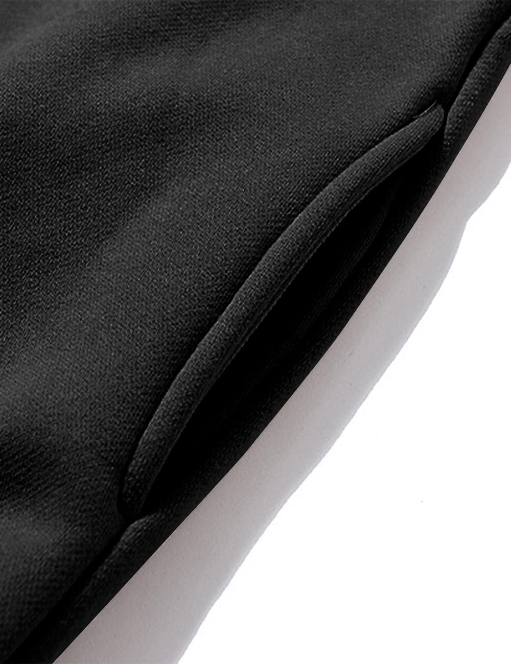 Hatant Mens Hoodie with Side Pockets Heavyweight Plush Fleece Pullover Hoodie for Men Winter Men's Athletic Sweatshirt Cotton Oversized Sweatshirt for Men Gym Workout Tops HS-XL A-black