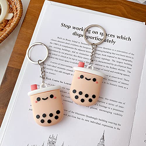 Silicone Case Compatible for AirTag 2021,Cute and Fashion Tracker Protective Holder with Keychain (MTP)